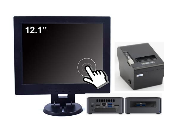 POS Intel NUC PC, 12" Touchcreen, 80MM Thermal Printer - Capricorn ...